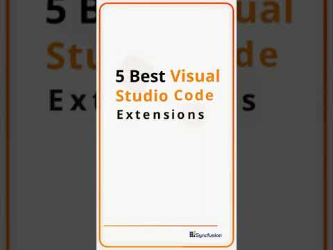 5 Best Visual Studio Code Extensions