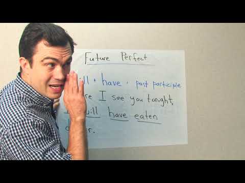 Future Perfect Verb Tense (Learn English!)