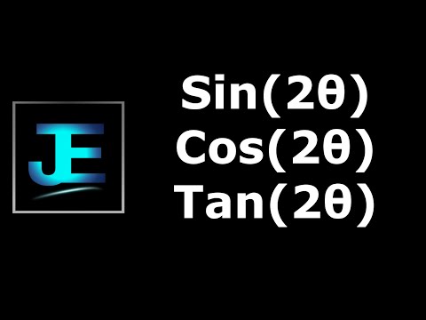 Proof: Double Angle Trig Identities (SIN, COS, and TAN)