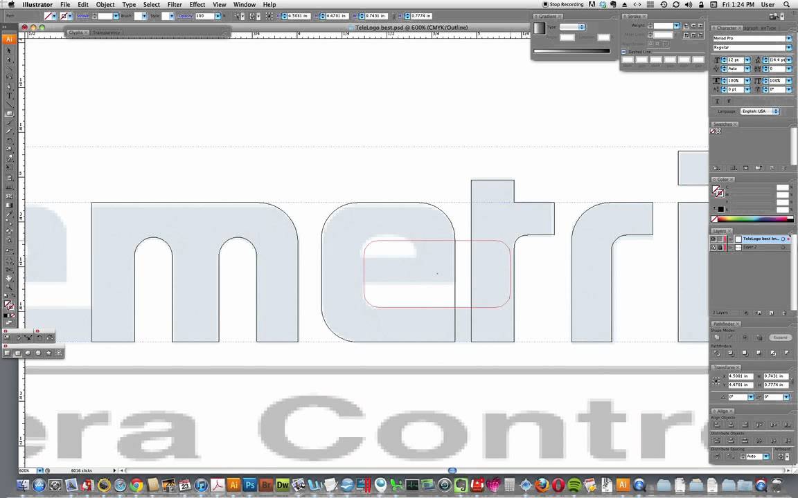 Vector trace using basic shapes