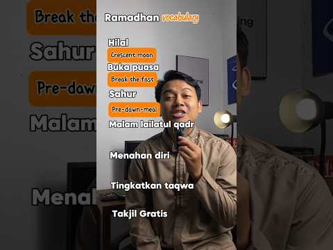 APA BAHASA INGGRISNYA "TAKJIL GRATIS" ?? #belajarbahasainggris #bahasainggris