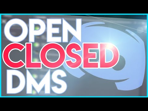 How to REOPEN Closed DM's on Discord