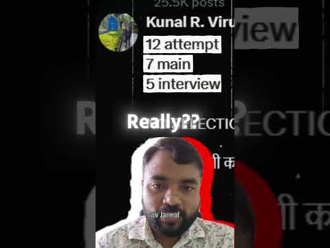 Do really hard work Pay off?? | Sad Story Of Kunal R Virulkar | Rv Jarwal #civilservices #upsc