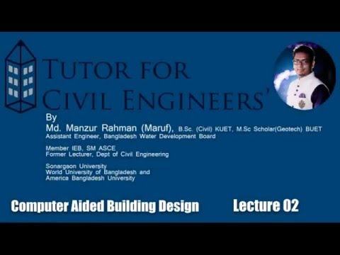 Computer Aided Concrete Building Design: Lecture 02 | Tutor for Civil ...