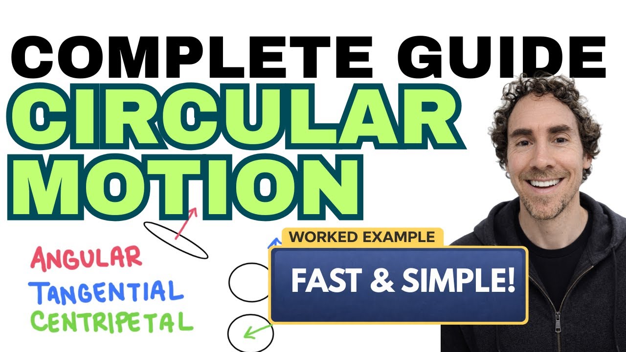 Circular Motion: Acceleration (Angular, Tangential, Centripetal)