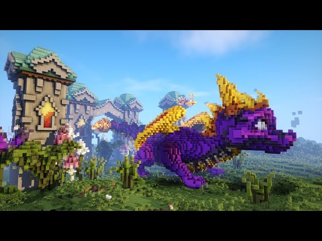 Spyro the Dragon Minecraft Map