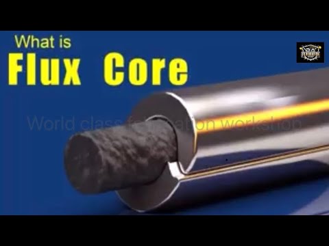 What is flux core welding | briefly discuss flux core welding | FCAW