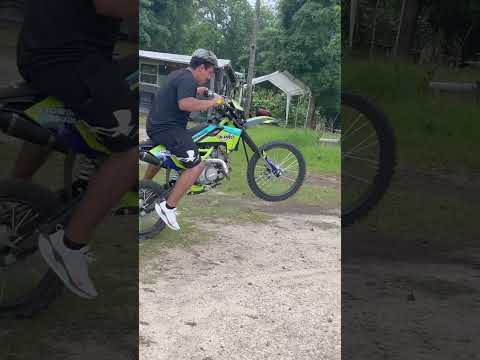 Testing X-pro off-road bike 150cc DLX
