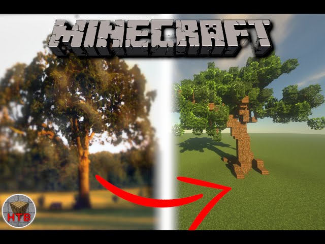 Custom Oak Tree Tutorial Map Minecraft Map