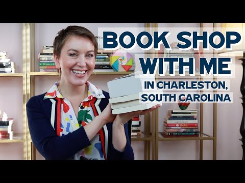 BOOK SHOP WITH ME IN CHARLESTON, SOUTH CAROLINA | I BOUGHT A FEW NEW RELEASES!