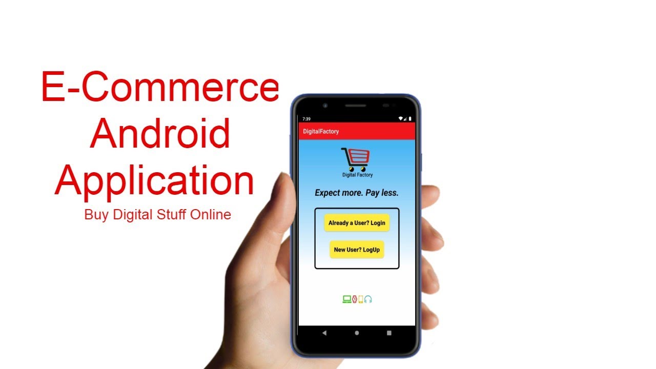 Android Project E-Commerce App|with Source Code|Android Studio Tutorials|Latest Android Project 2020