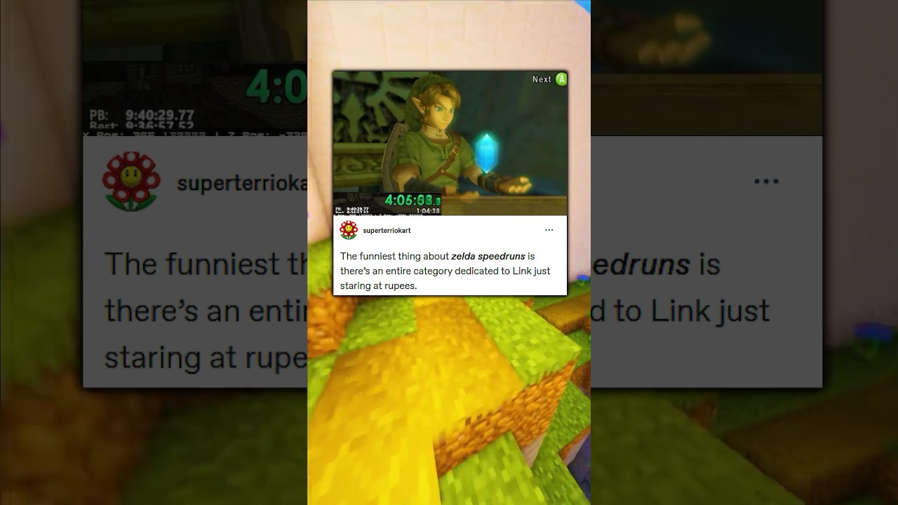 Zelda Tumblr | Why Link Stares At Rupees