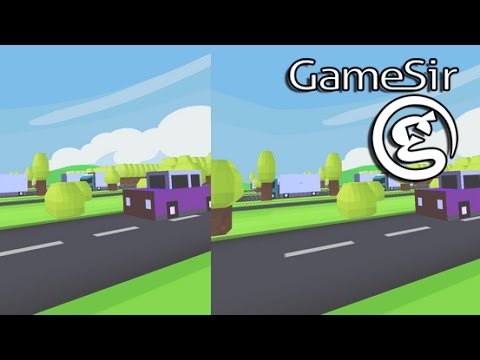 Playing VR CROSSY FOR CARDBOARD with GameSir G4s