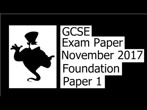 November 2017 1F Exam Paper Walkthrough