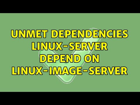 Ubuntu: unmet dependencies linux-server depend on linux-image-server