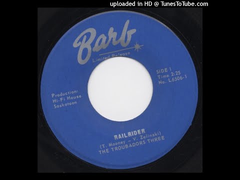The Troubadors Three - Railrider