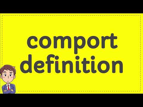 comport definition