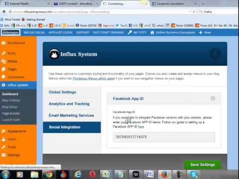 How to integrate your Facebook Fanpage and Facebook comment Box to your Blog - Influx Entrepreneur