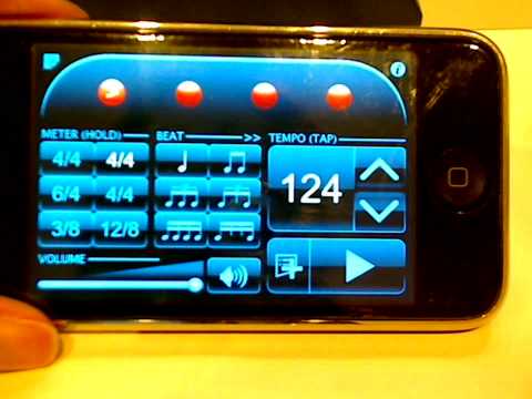 Tempo metronom App for the iphone