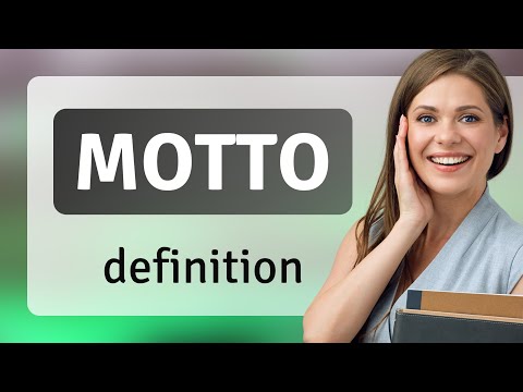 Motto • what is MOTTO definition