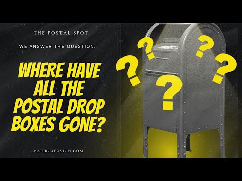 Why USPS Drop-Off Boxes Are Disappearing!