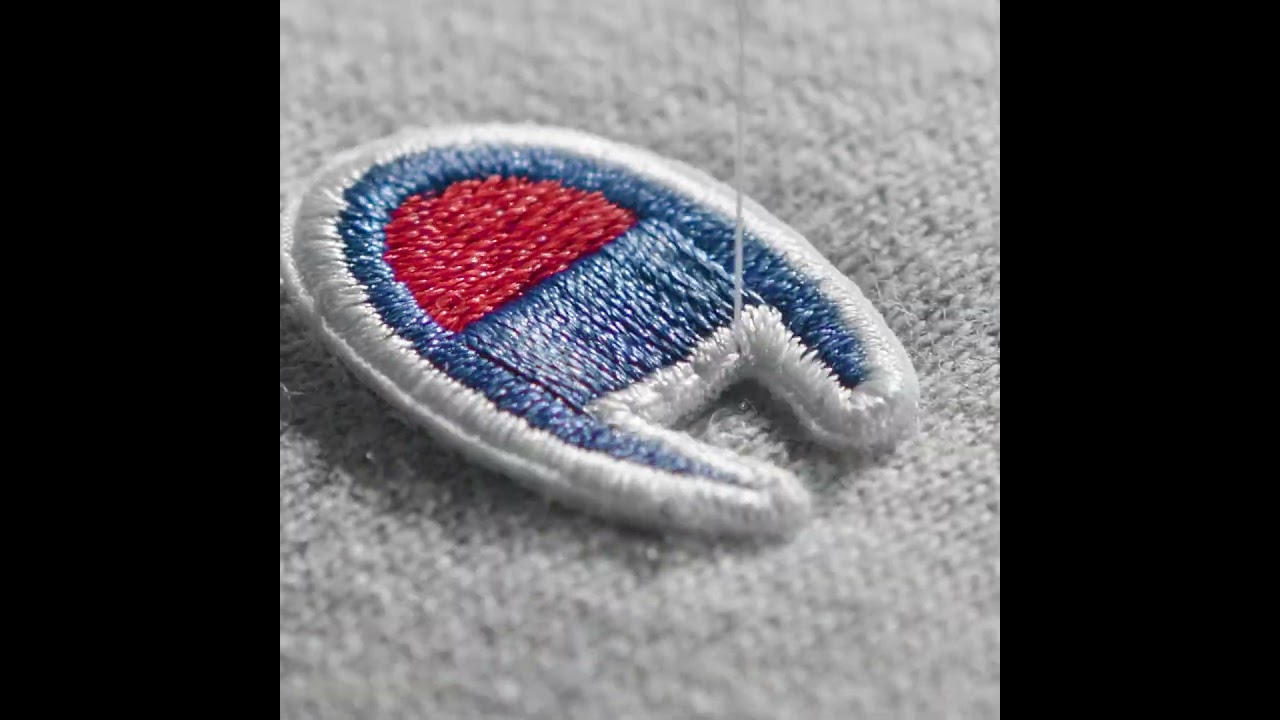 Champion C Patch Embroidery Logo