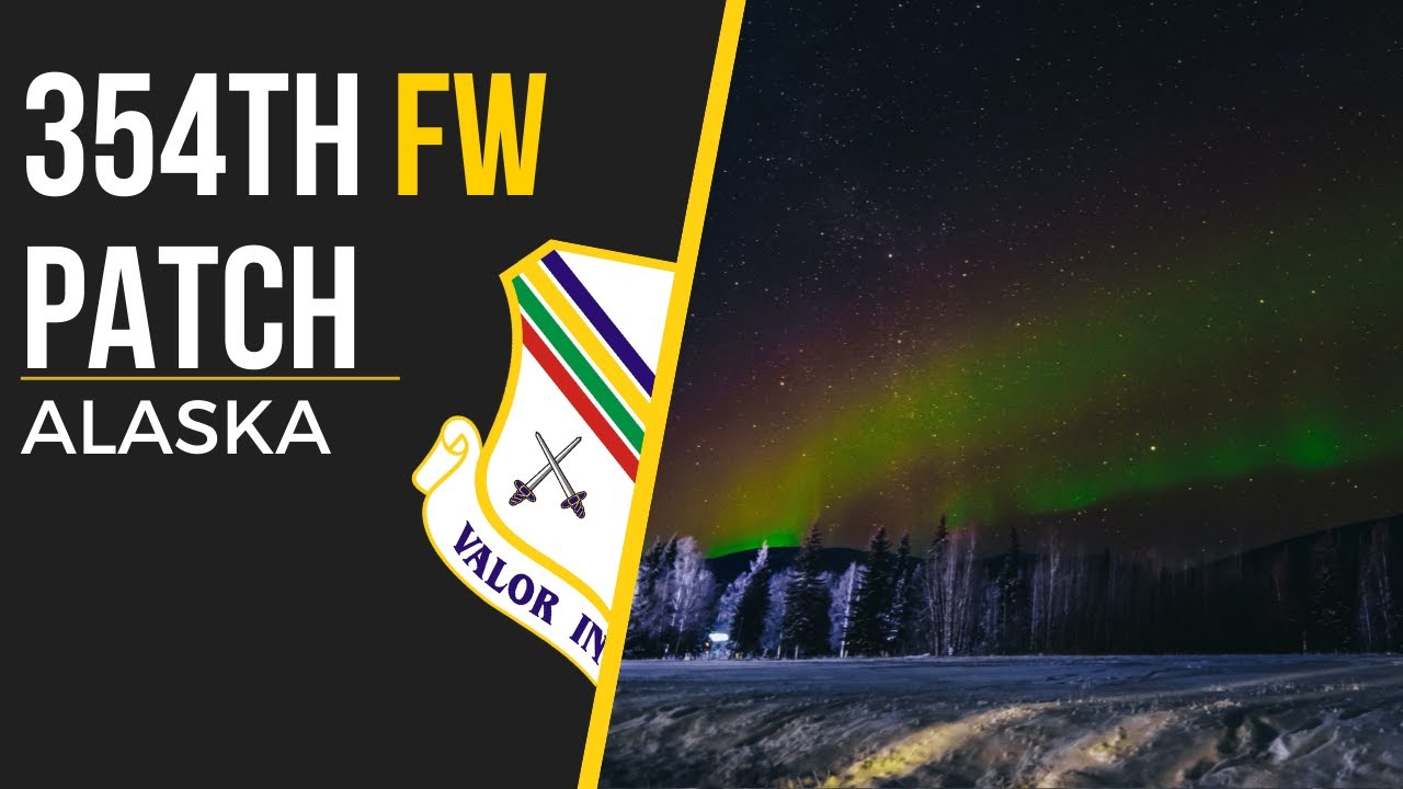 354th Fighter Wing Patch History (Eielson Air Force Base)