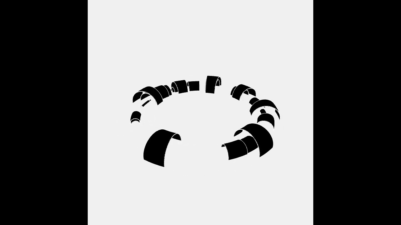 Arcs. #creativecoding #openframeworks #プログラミング