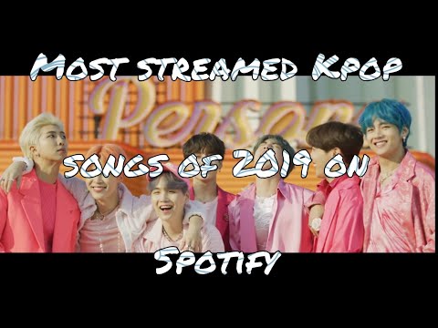 TOP 30 MOST STREAMED KPOP SONGS ON SPOTIFY 2019