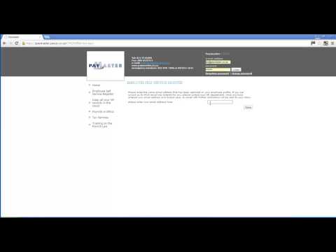 Employee Self Service Registration
