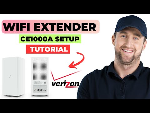 Verizon WiFi Extender CE1000A Setup 📶 | Full Tutorial 2025 🔧📡