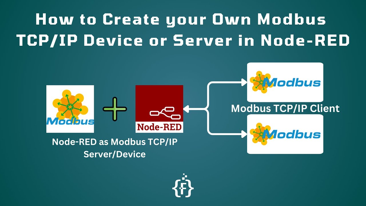 How to Create your own Modbus TCP/IP Server in Node-RED | IoT | IIoT | Modbus | Industry 4.0 |