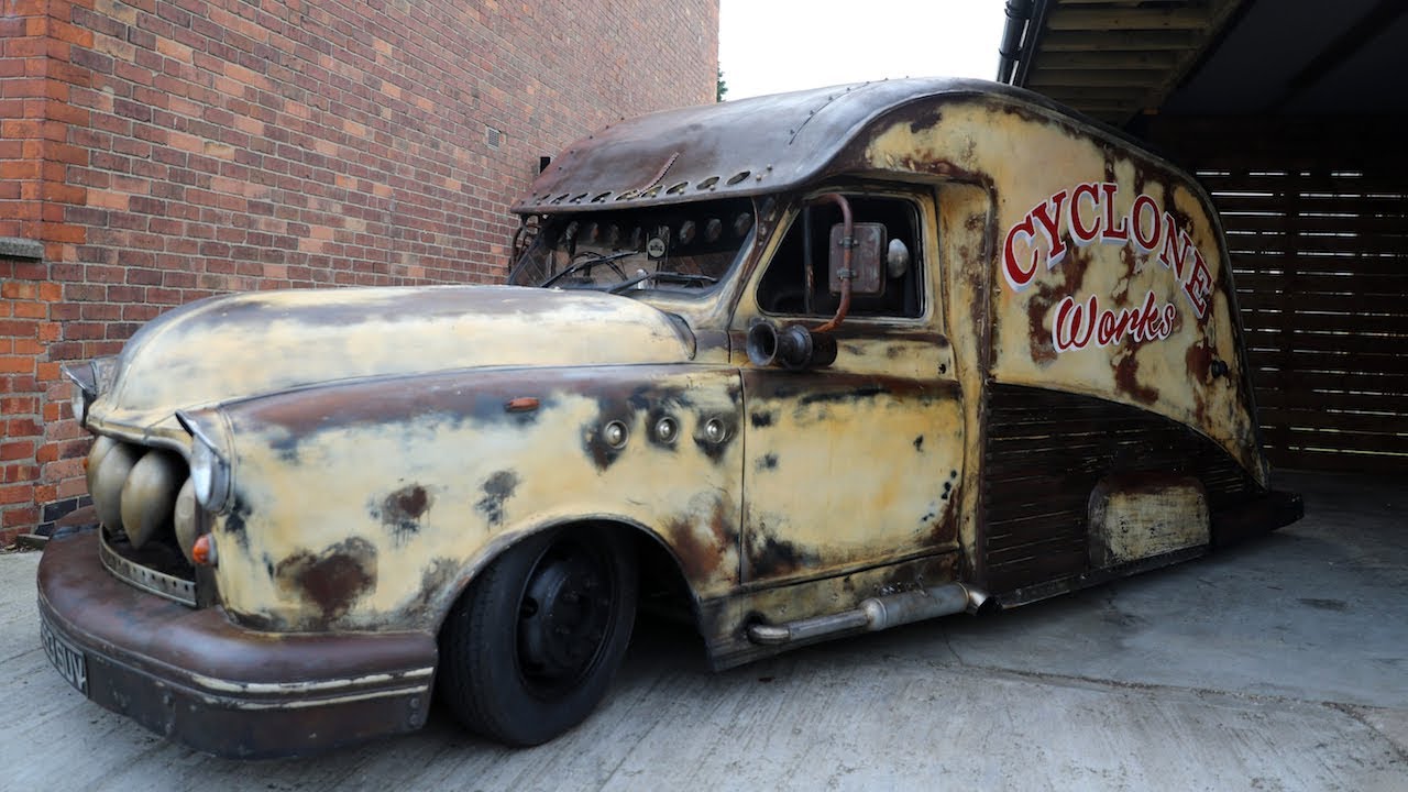 Here’s How You Build a Fake Rat Rod Van From a London Cab in Just 7 ...