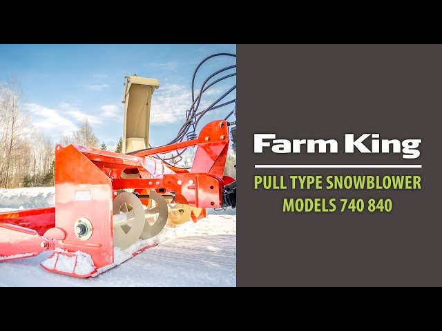 74" Pull Type Snowblower Allied Farm King | Snowblowers | Winnipeg ...