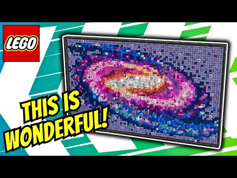 Superb LEGO Milky Way Galaxy 31212 | Speed Build