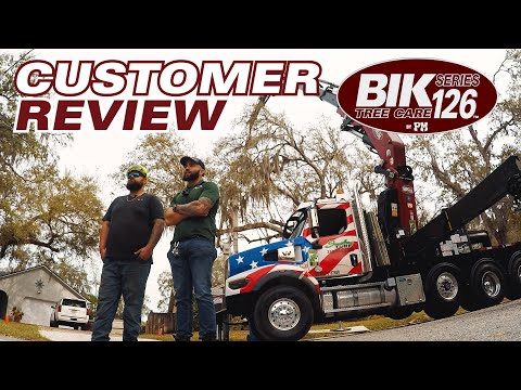 The BIK Tree Care Series TC-126 Knuckle Boom Grapplesaw Truck - A Testimony from Southern Turf, Inc.