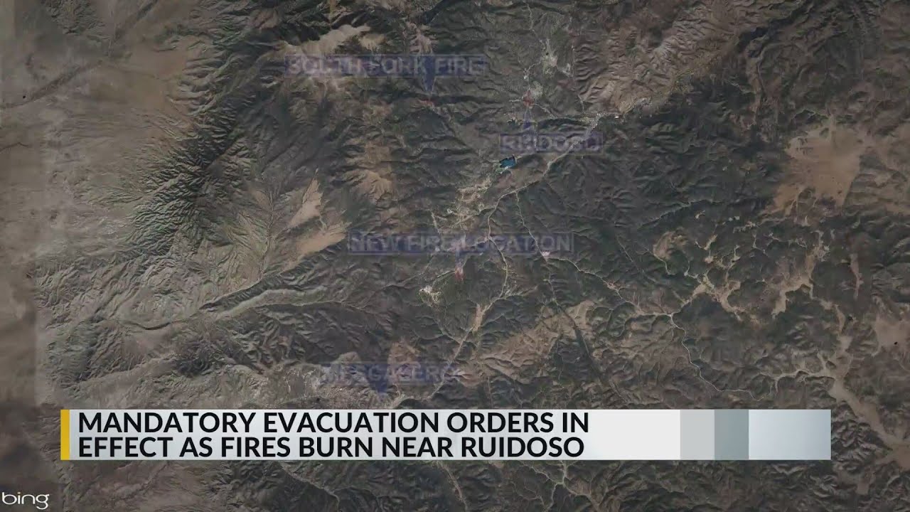 Salt Fire prompts evacuations on Mescalero Apache Reservation near Ruidoso