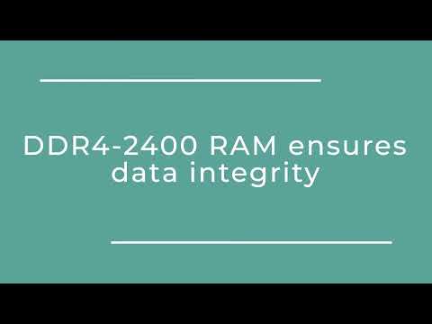 DDR4-2400MHz ECC Reg 1.2V RDIMM Single, Dual, Quad and Octal Rank Memory
