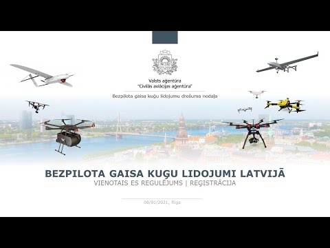 Seminārs par ES vienoto regulējumu dronu lietošanā
