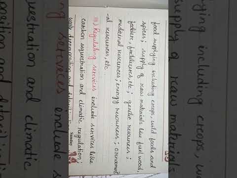 Ecosystem Services