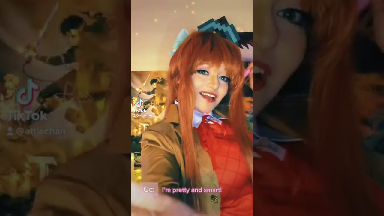 I get along with everyone~ | Monika Doki Doki Literature Club Cosplay TikTok