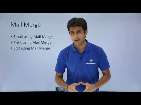 MS Word - Mail Merge