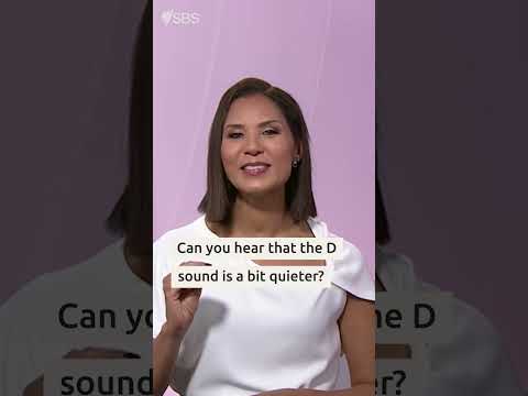 T vs D Pronunciation Practice #Shorts #pronunciation