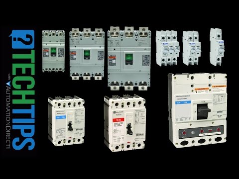 Selecting and Using Circuit Breakers for Industrial Automation (MCB, MCCB) at AutomationDirect