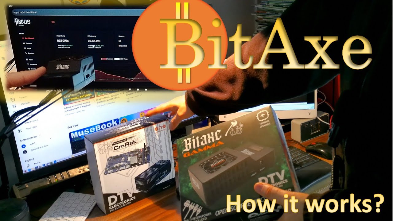 Inside BITAXE OPENSOURCE & OPEN HARDWARE crypto-mining machine.You can program it with Raspberry Pi!