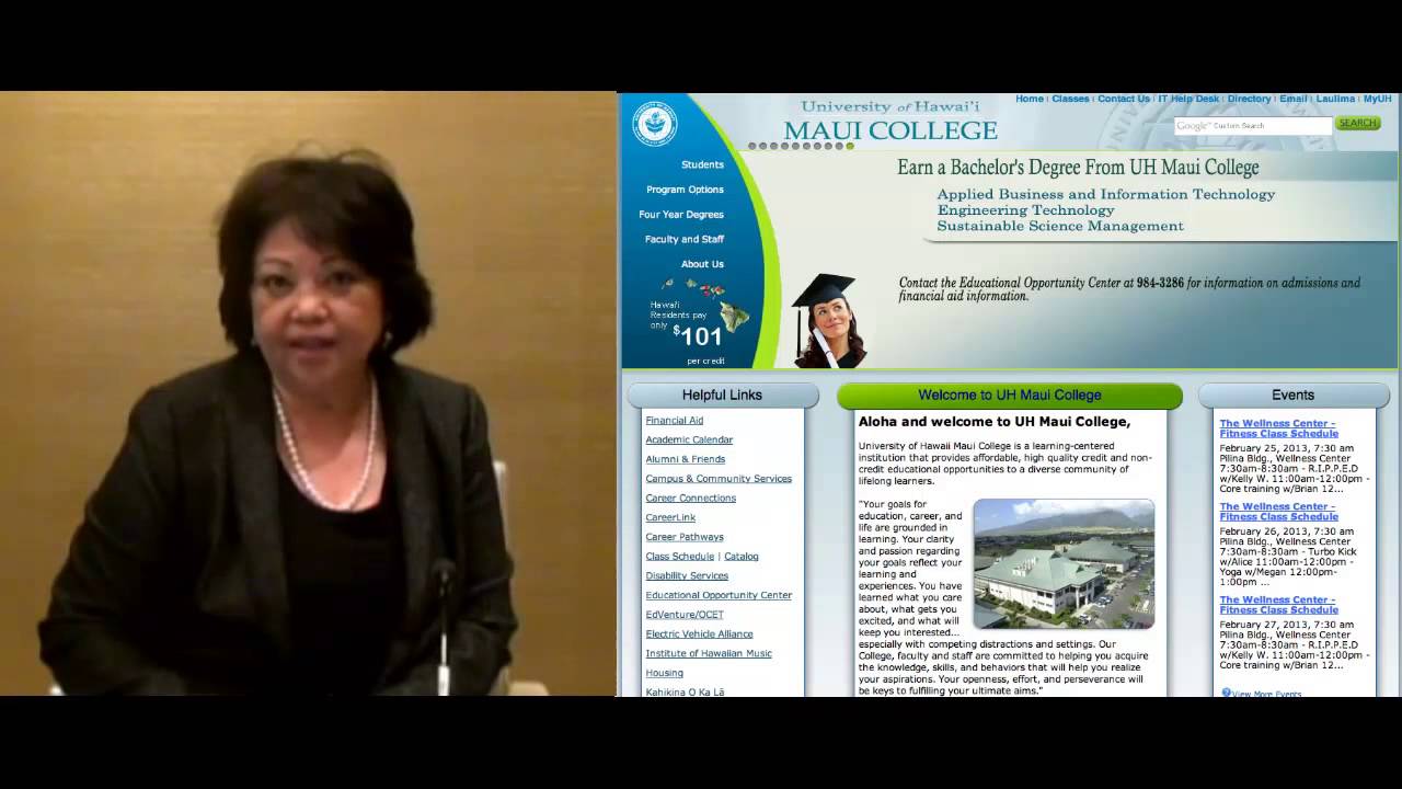 Debbie Nakama - University of Hawaii Maui College - Articulation Coordinator