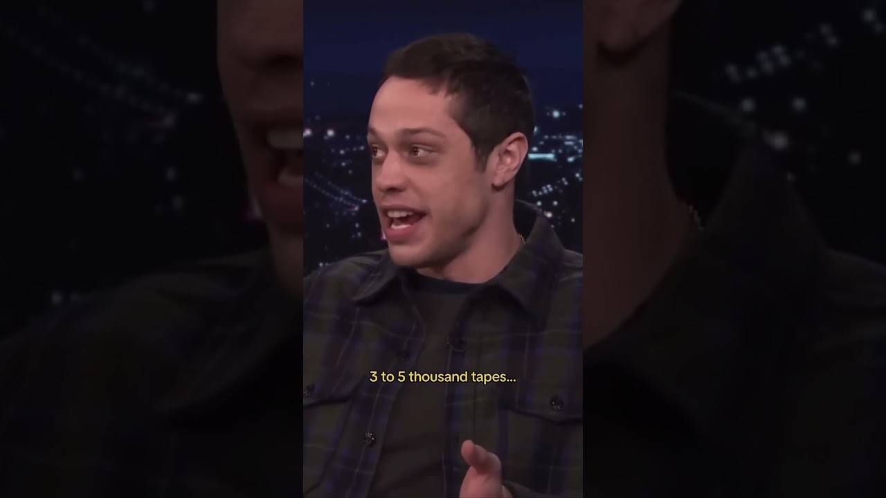 Pete Davidson Owns The Most Expensive VHS Collection 😲 #relatablehustle #collecting #vhs #nostalgia