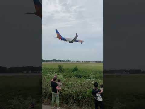 Jet2 Landing At Leeds Bradford Airport (LBA) #leedsbradfordairport