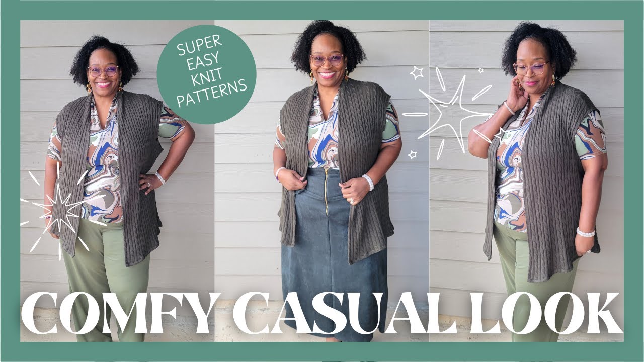 [846]McCall's Knit Patterns For The EASY Comfy Casual Look|#M6996 #M6474