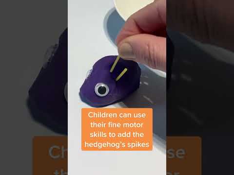 Fine Motor Skills - Spaghetti Hedgehog π¦